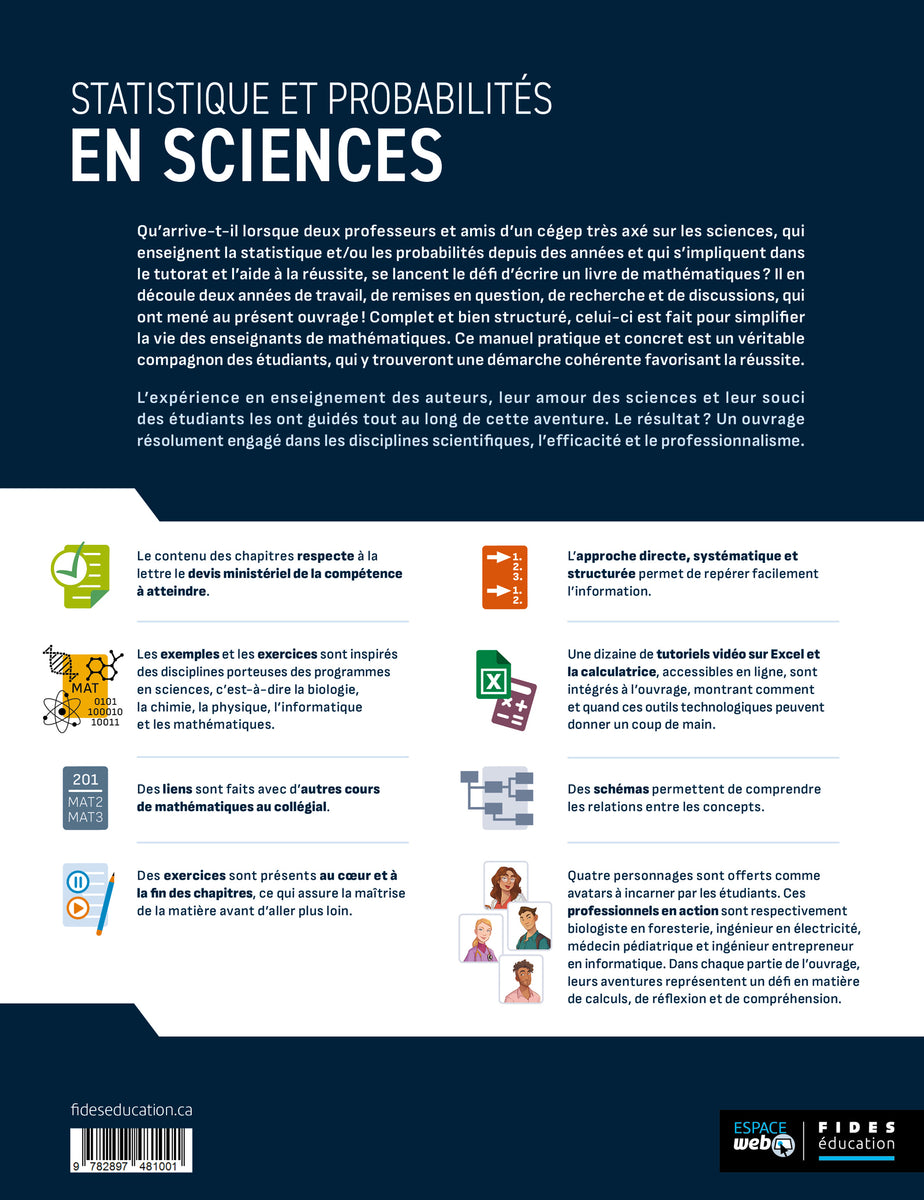 Statistique et probabilités en sciences – fideseducation